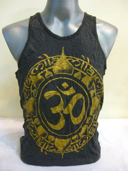 Sure Design Men's Infinitee Ohm Tank Top Gold on Black – Sure Design ...